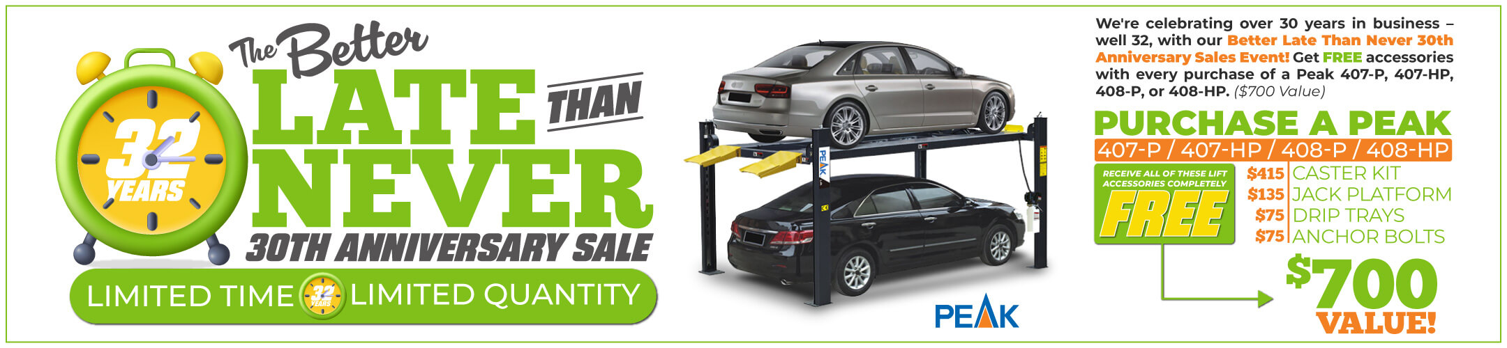 Canada's Automotive Equipment Leader for Over 30 Years