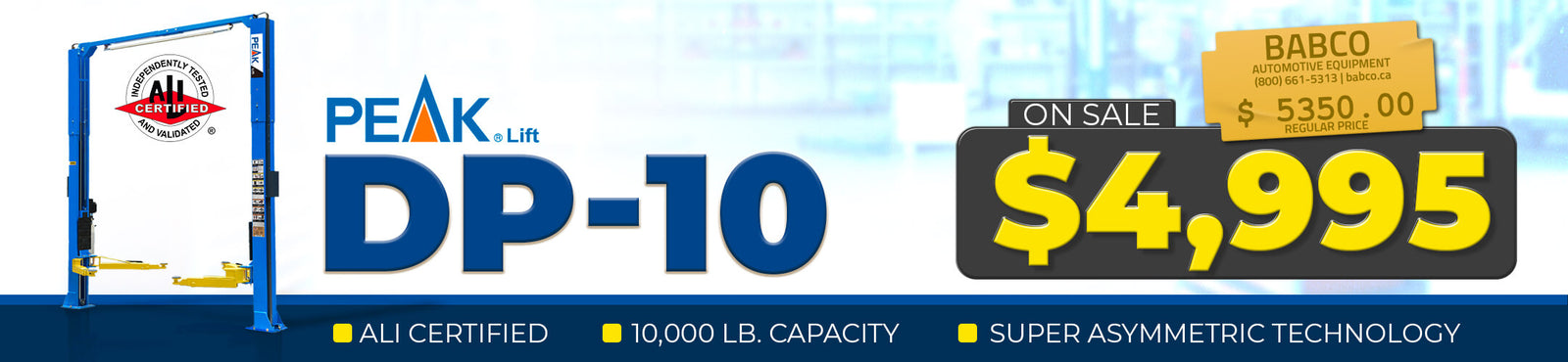 Canada's Automotive Equipment Leader for Over 30 Years